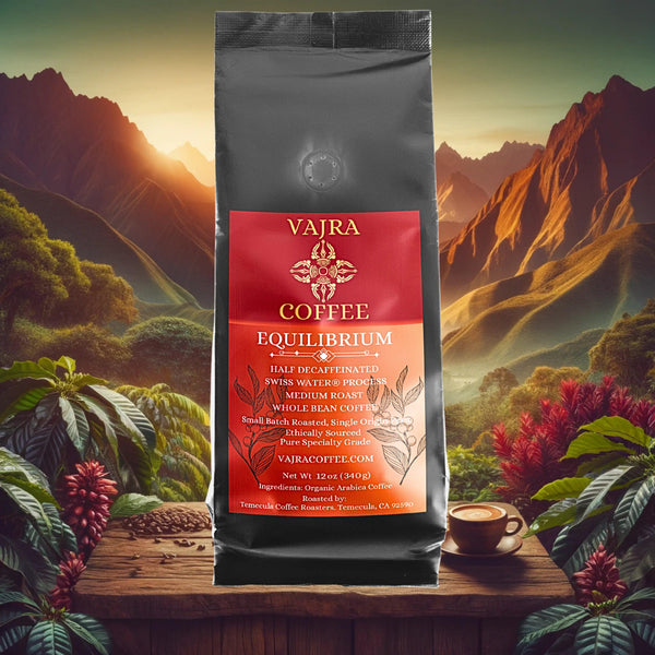 Equilibrium: Organic 1/2 Caffeinated Medium Roast, Single Origin Peru ...